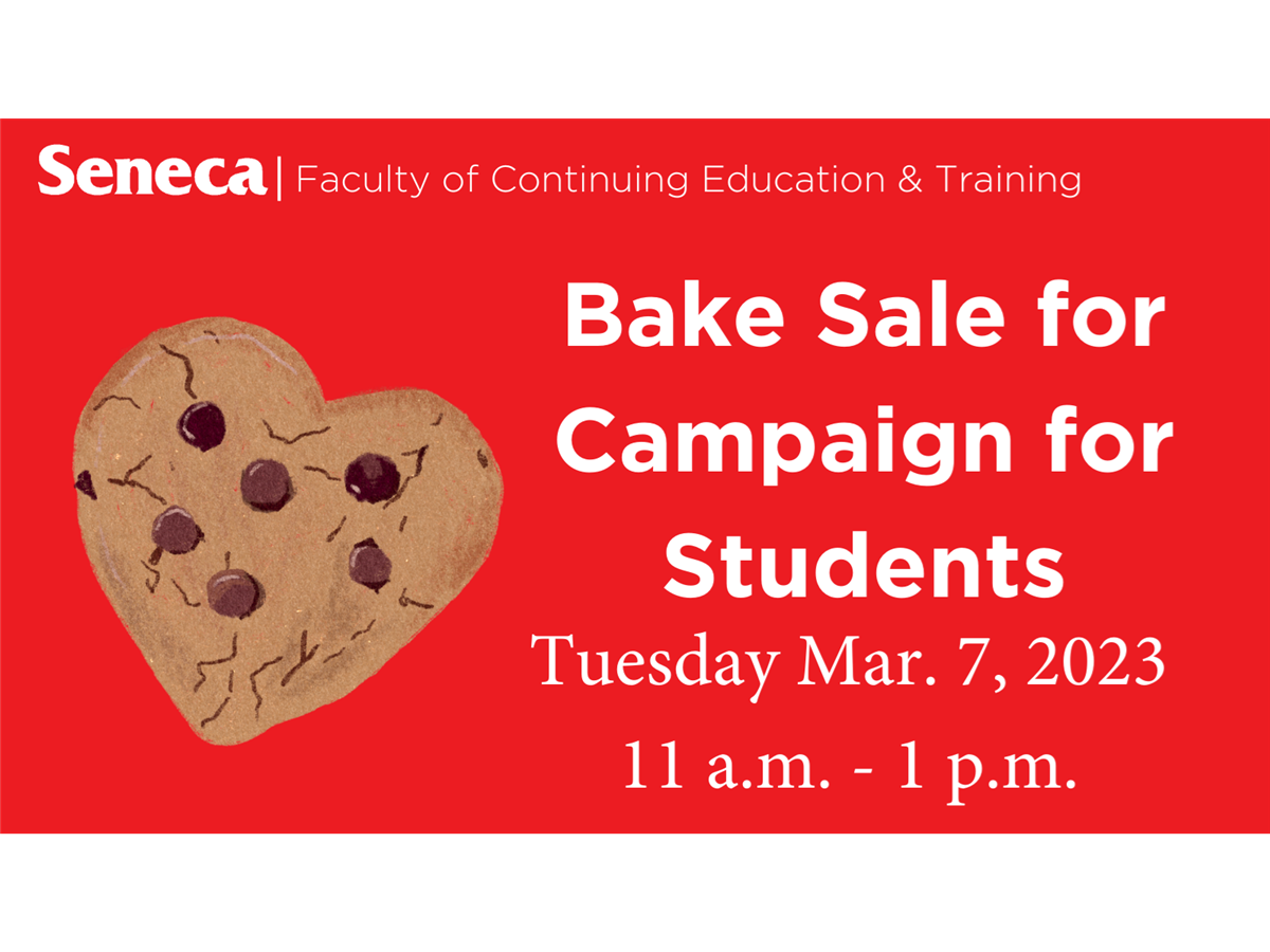 Bake Sale For Campaign For Students Advancement And Alumni Seneca Bake Sale For Campaign For Students Advancement And Alumni Seneca