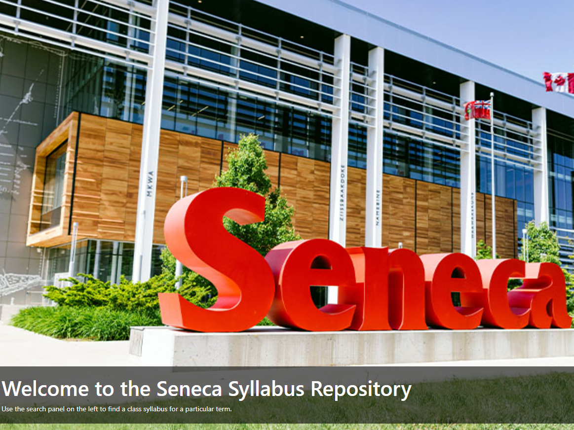 Syllabus (SYL) Checklist | ITAS | Seneca Polytechnic