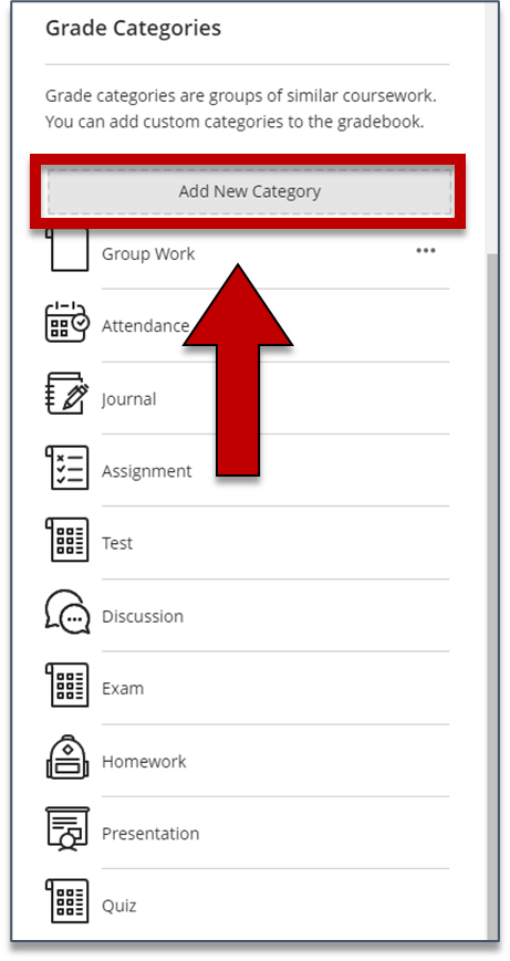 Using Gradebook Categories | Blackboard Ultra | Seneca Polytechnic