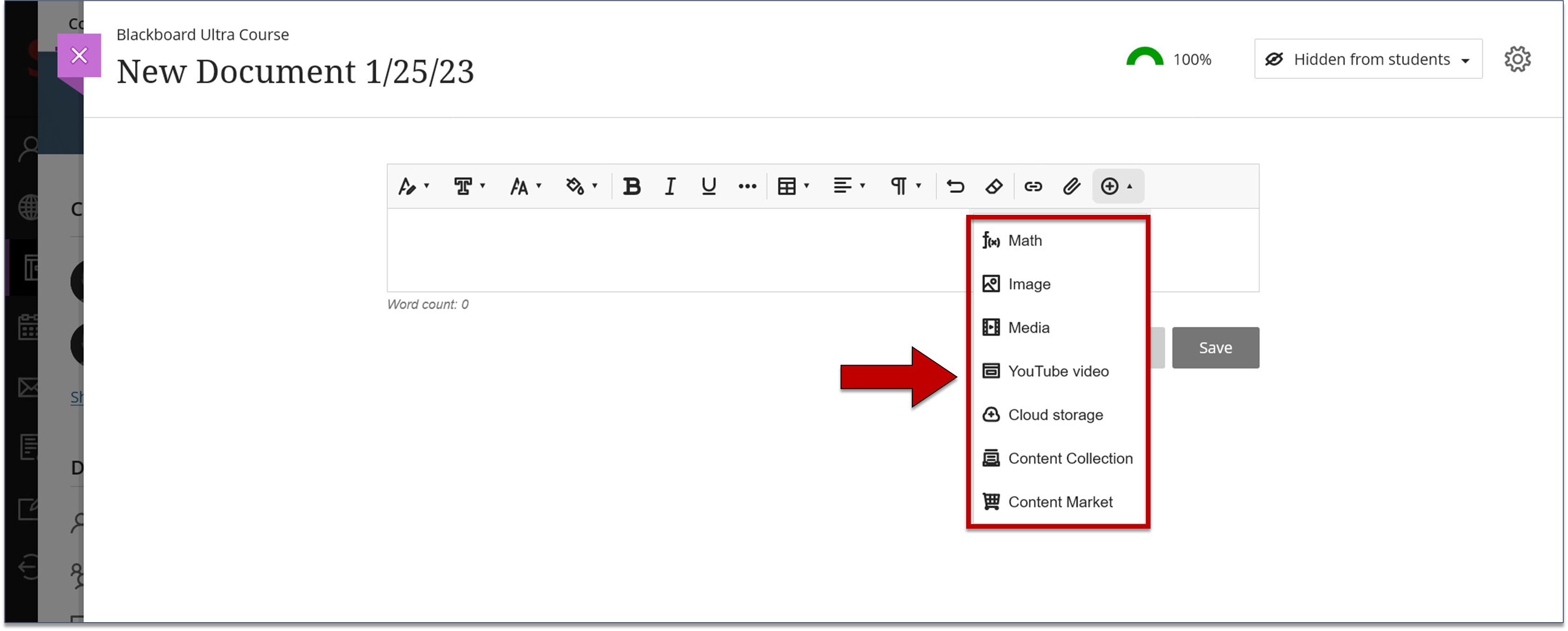 Adding Files, Images, Audio, and Videos | Blackboard Ultra | Seneca ...
