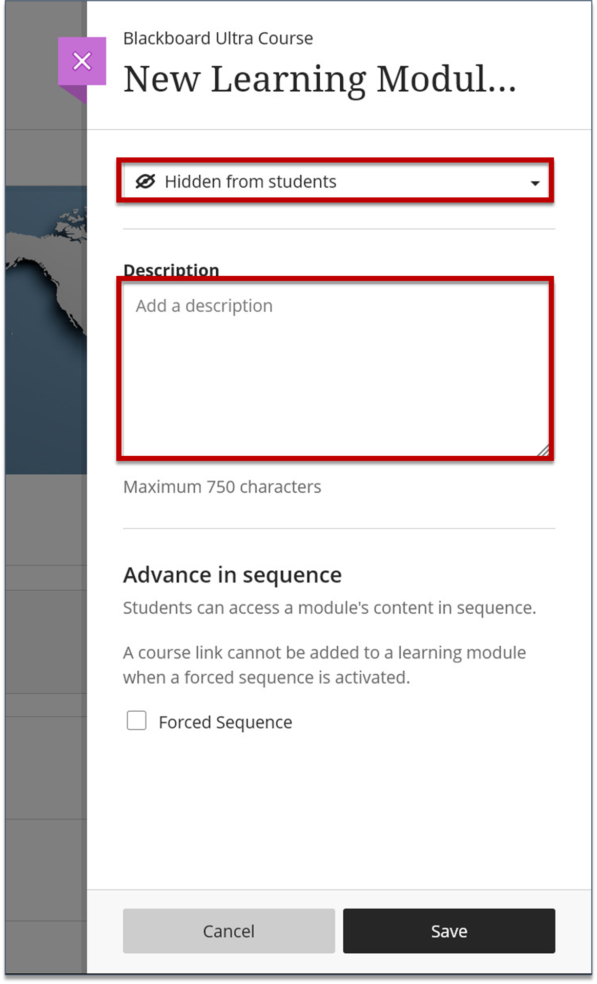 Creating a Learning Module | Blackboard Ultra | Seneca Polytechnic