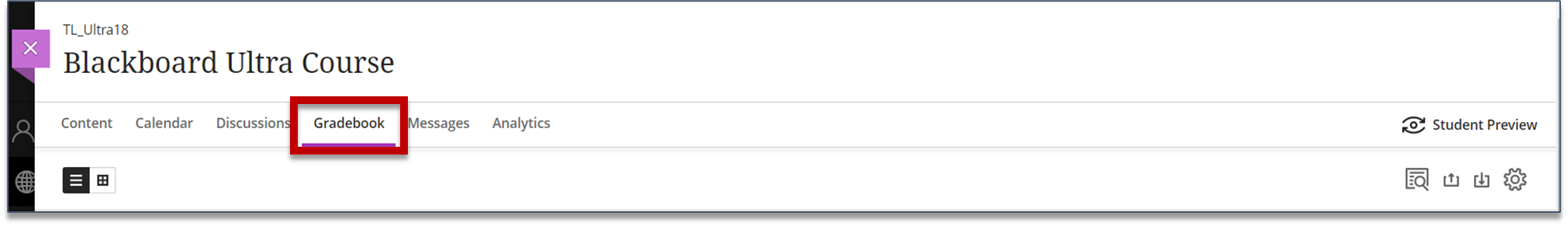 Downloading Grades from Gradebook | Blackboard Ultra | Seneca Polytechnic