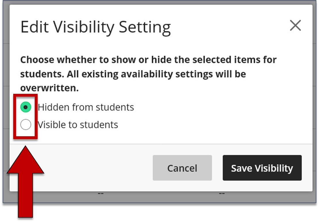 Using Batch Edit | Blackboard Ultra | Seneca Polytechnic